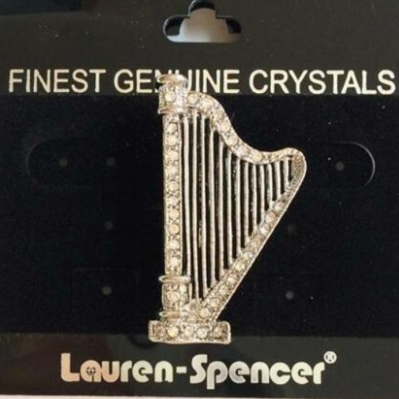 Lauren Spencer | Jewelry | Sold Dont Buy This Harp Pin | Poshmark
